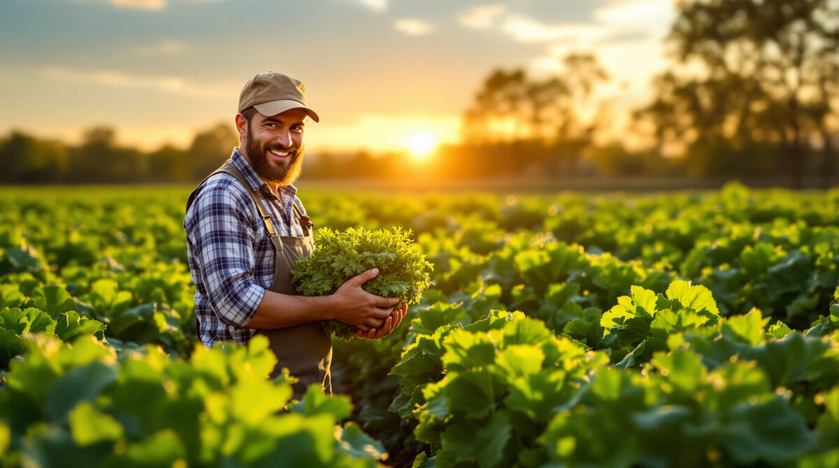 Un fermier : Découvrez les secrets d'une agriculture durable et responsable